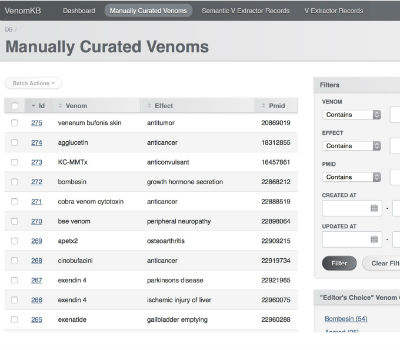 Data Scientists Create World’s First Therapeutic Venom Database - The ...
