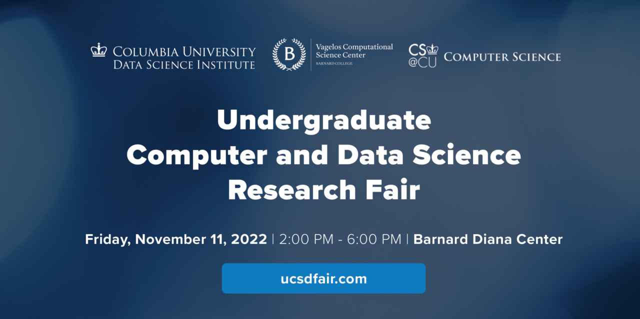 Undergraduate Computer and Data Science Research Fair - The Data ...