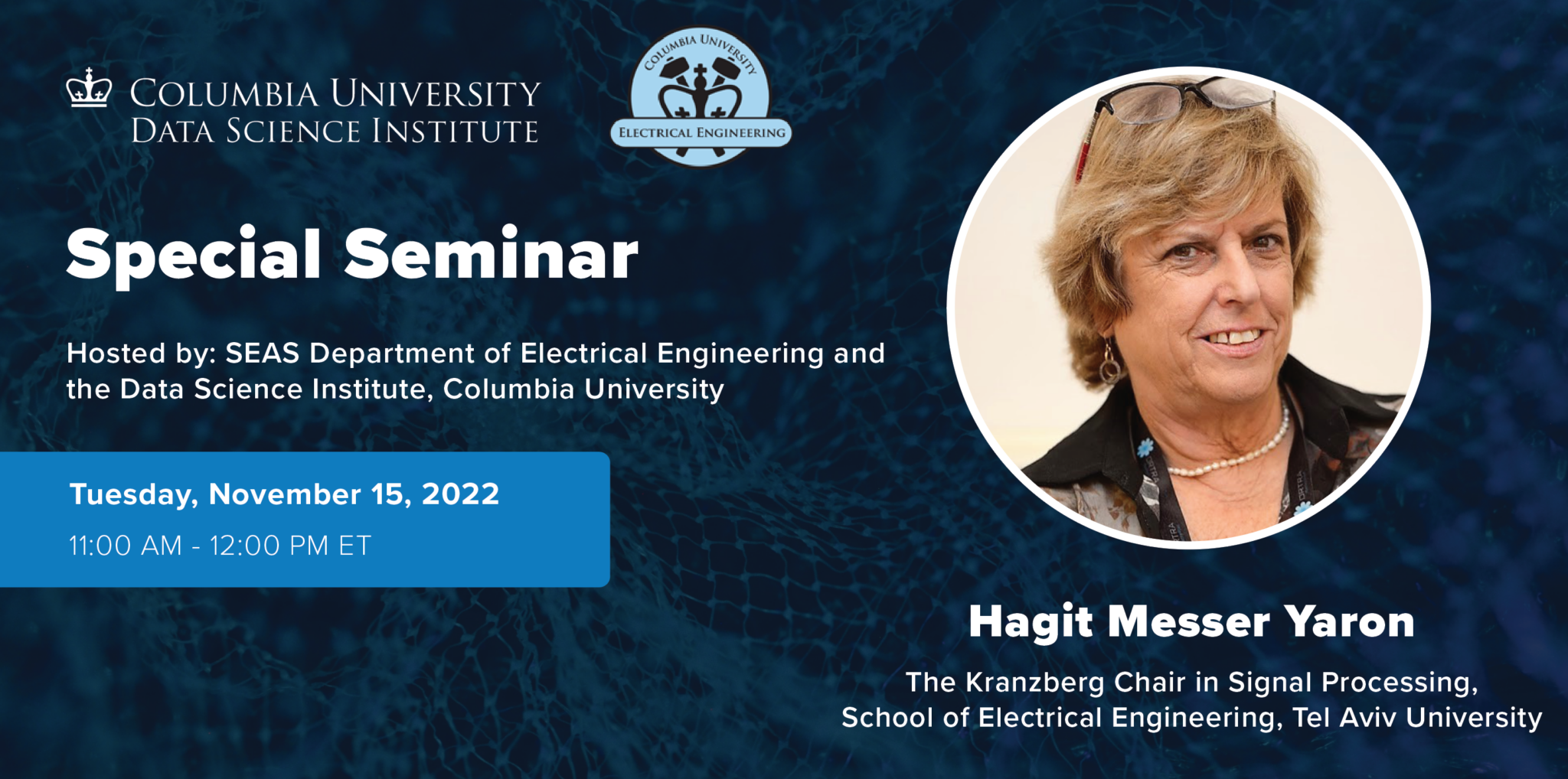 Special Seminar: Hagit Messer Yaron, Tel Aviv University (IN-PERSON ...