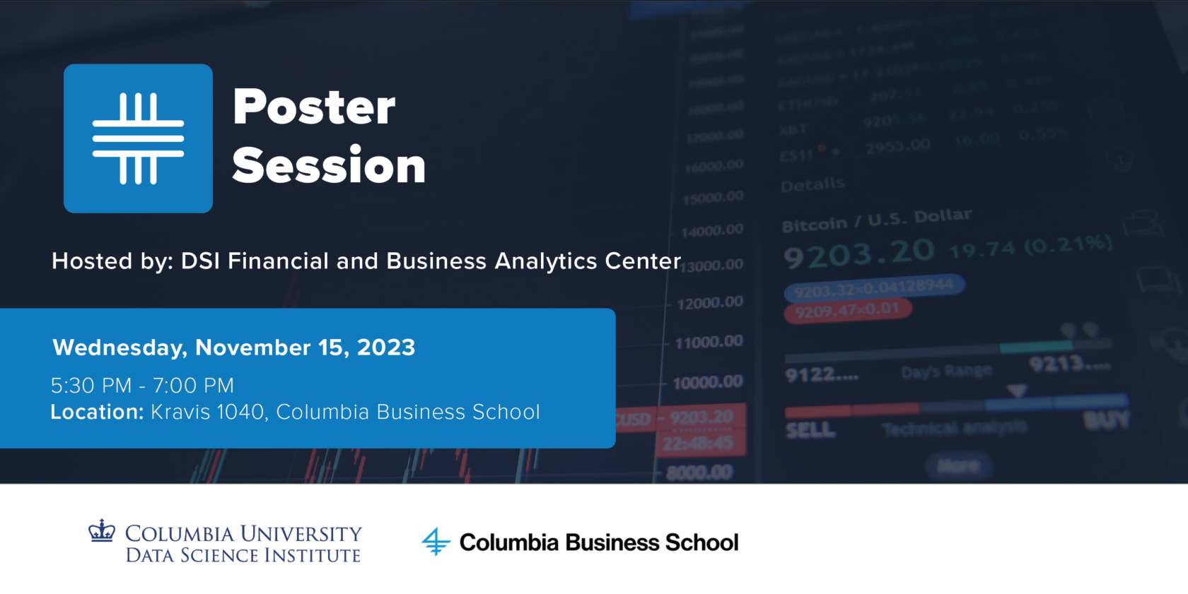 Financial and Business Analytics Poster Session (In-Person - Fall 2023 ...