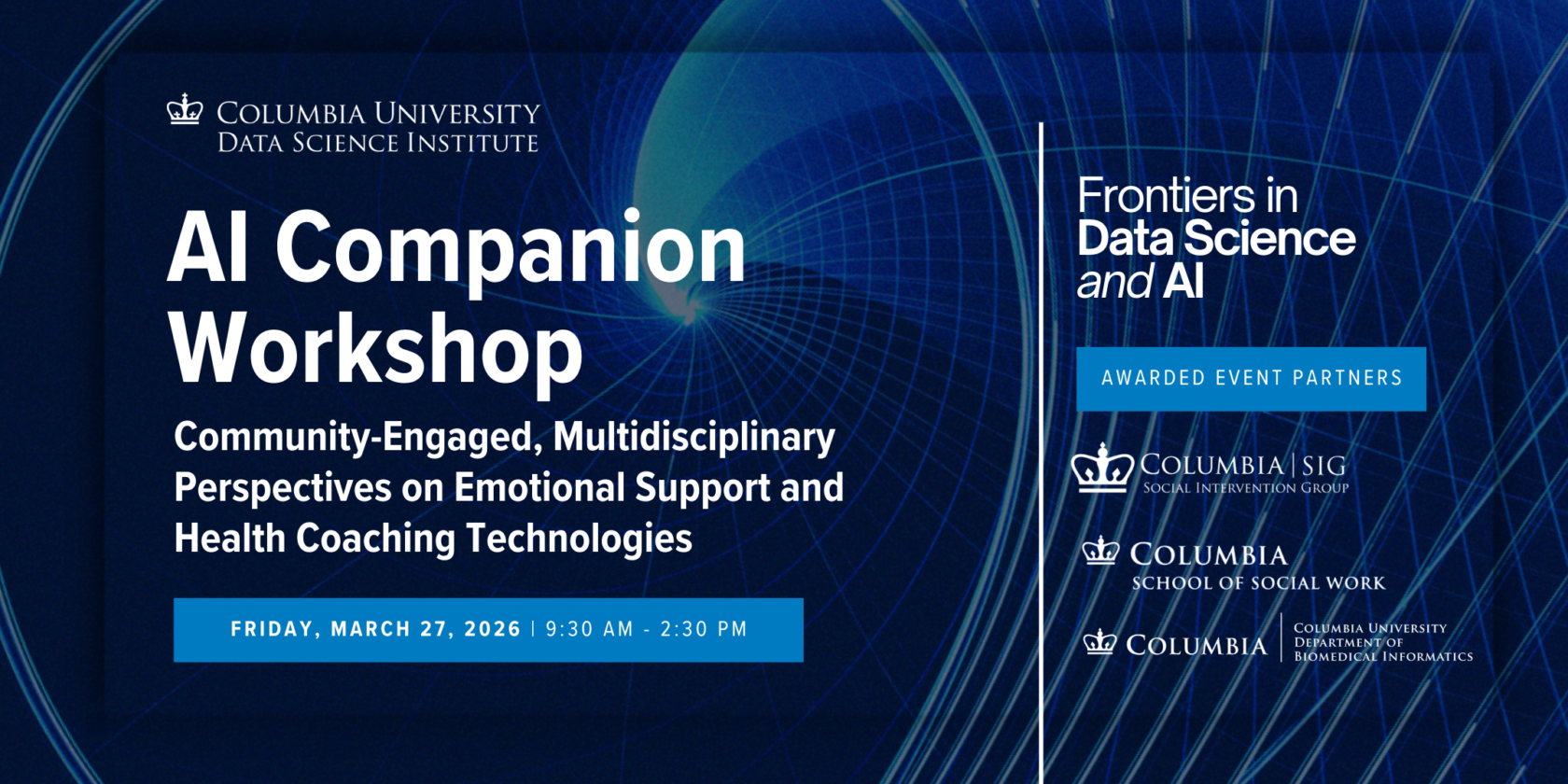 AI Companion Workshop - The Data Science Institute at Columbia University